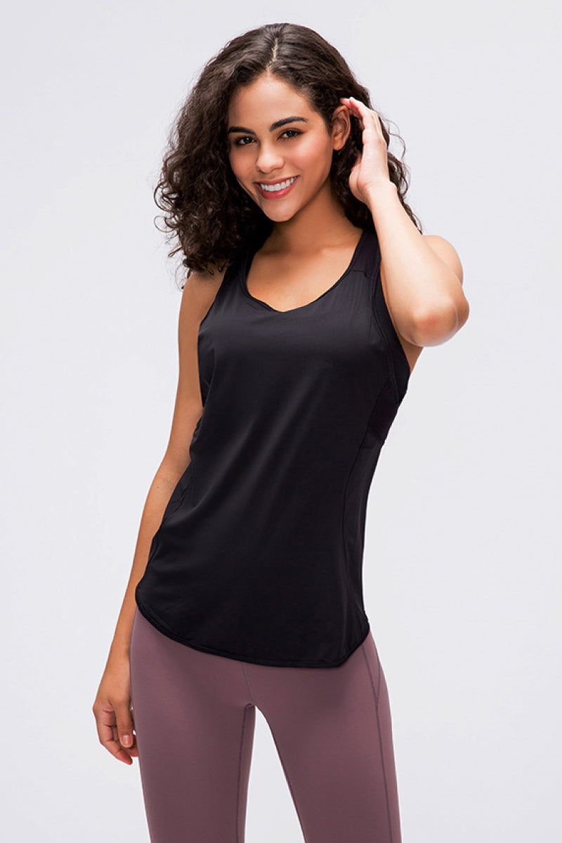 Mesh Panel Active Tank – La Boutique Dacula
