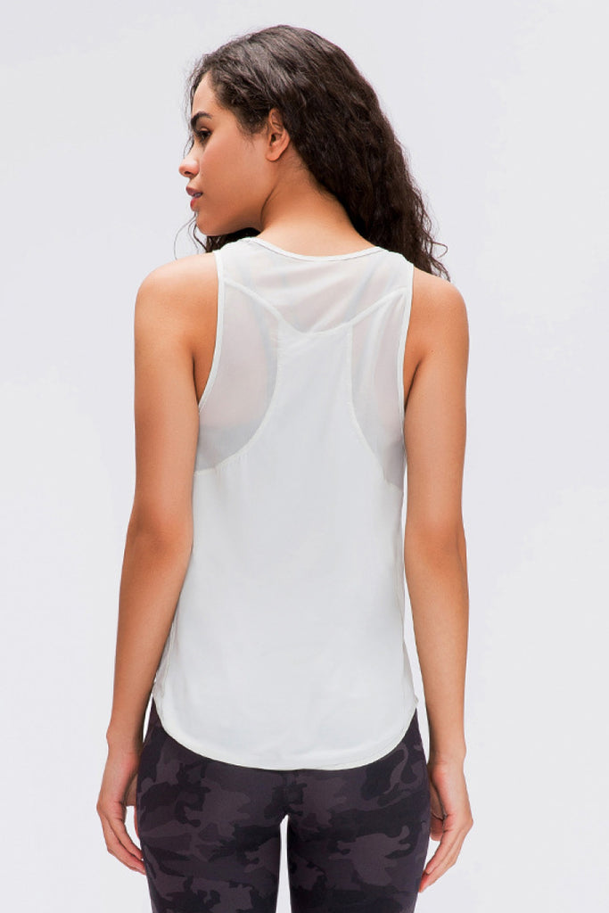 Mesh Panel Active Tank – La Boutique Dacula