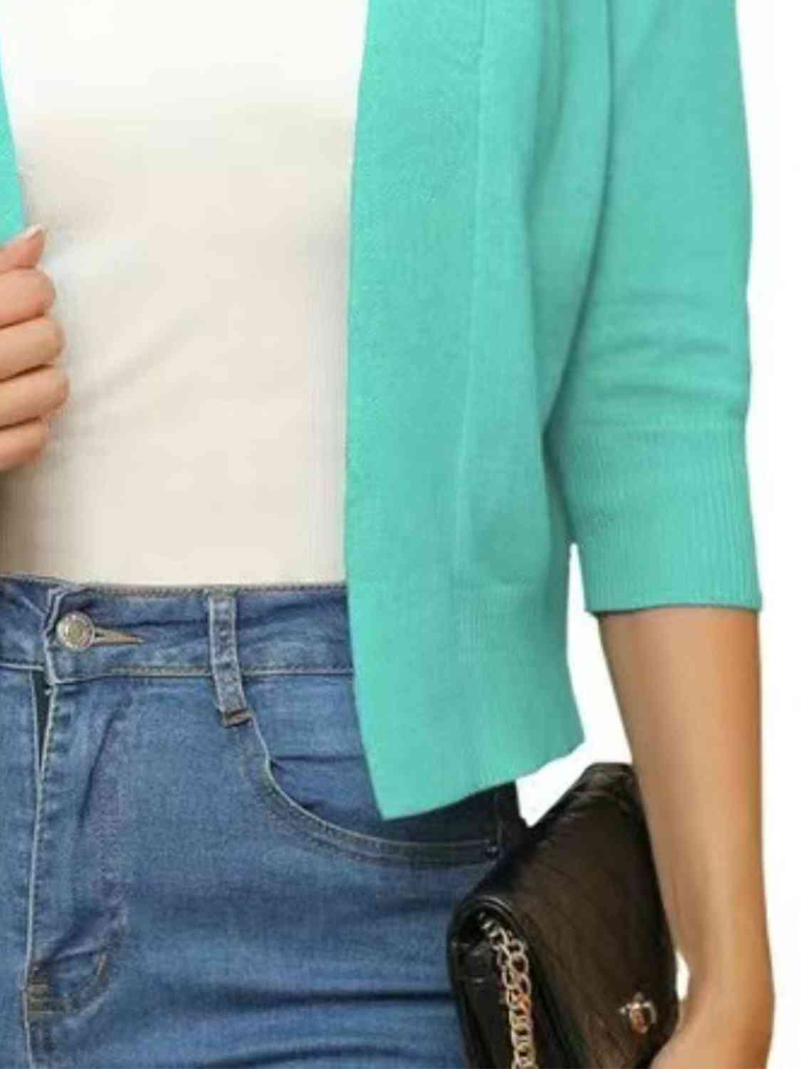 Open Front Cardigan La Boutique Dacula