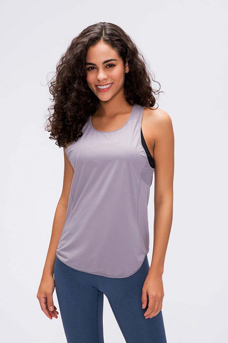 Mesh Panel Active Tank – La Boutique Dacula